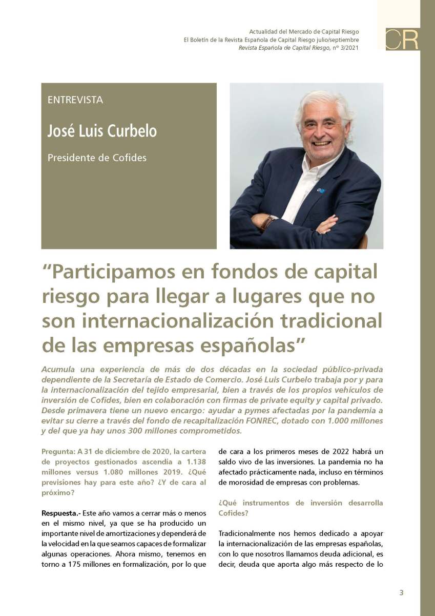 Entrevista a José Luis Curbelo – Presidente de COFIDES- – recari.blog